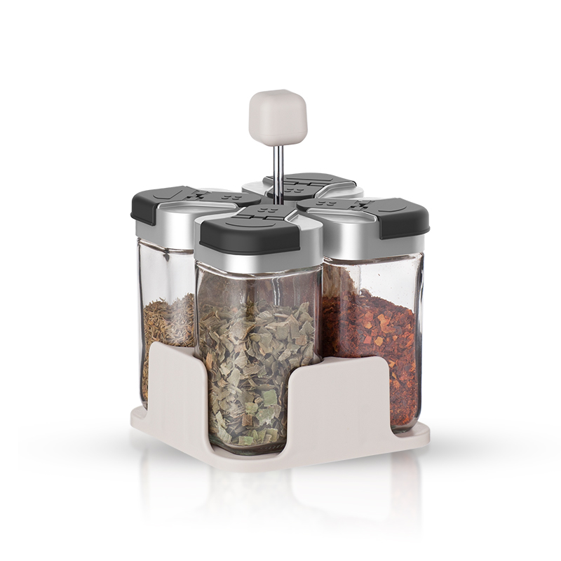 Small Spice Rack with Spices - SINOGLASS